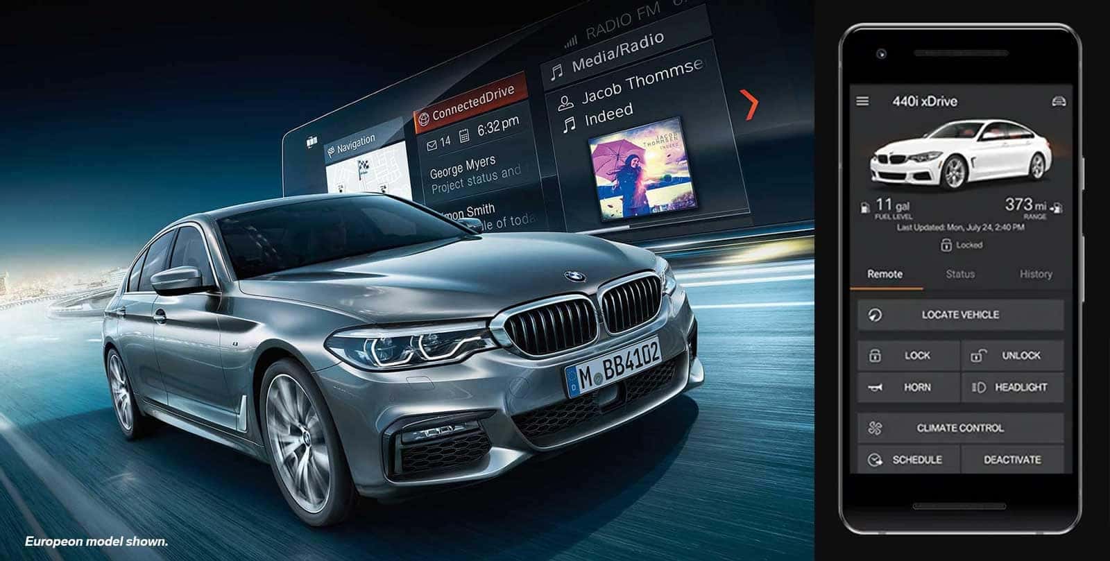 BMW Connected Drive Feature App | BMW of Reading