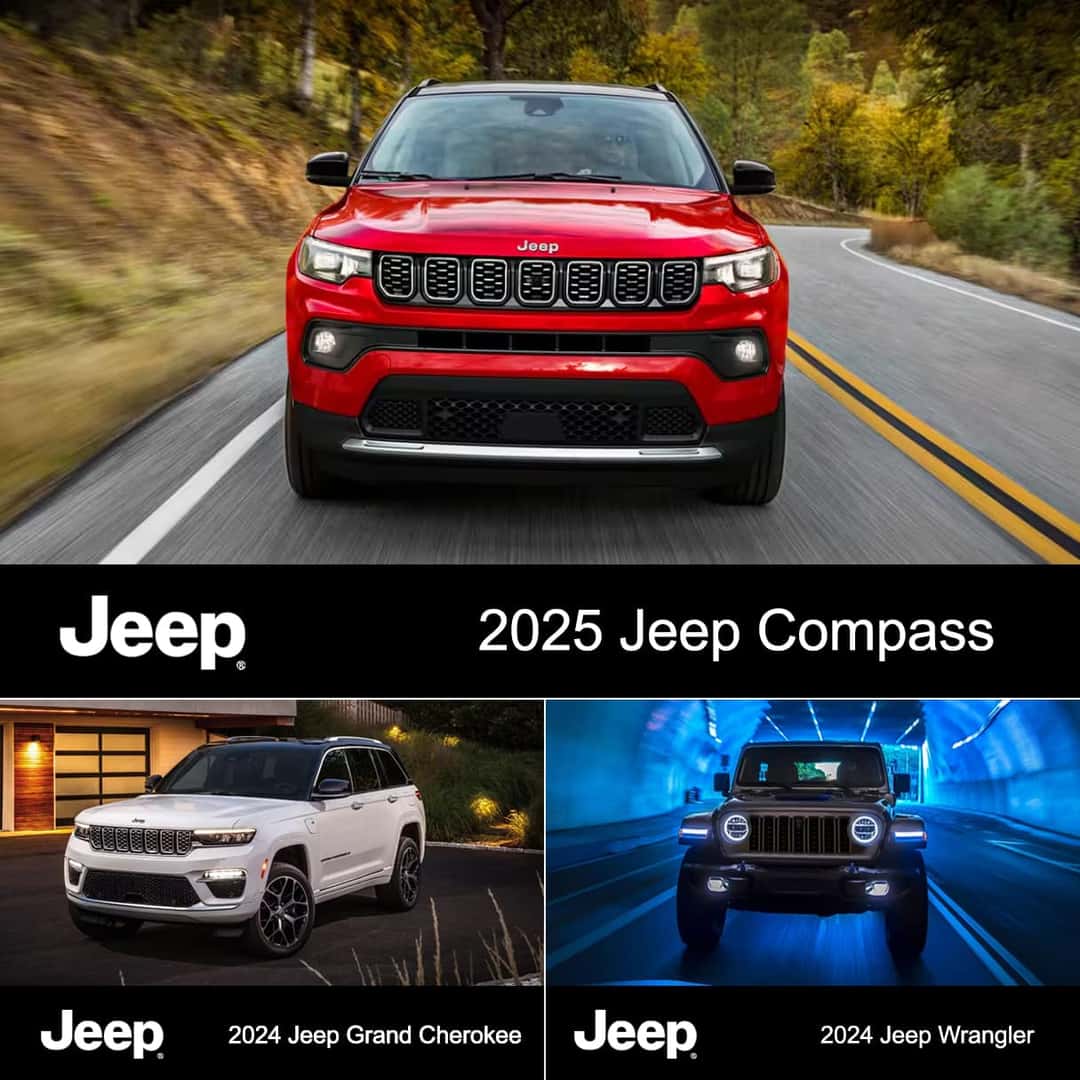 New Jeep SUV and Truck Inventory At Kelly Auto Group in Massachusetts