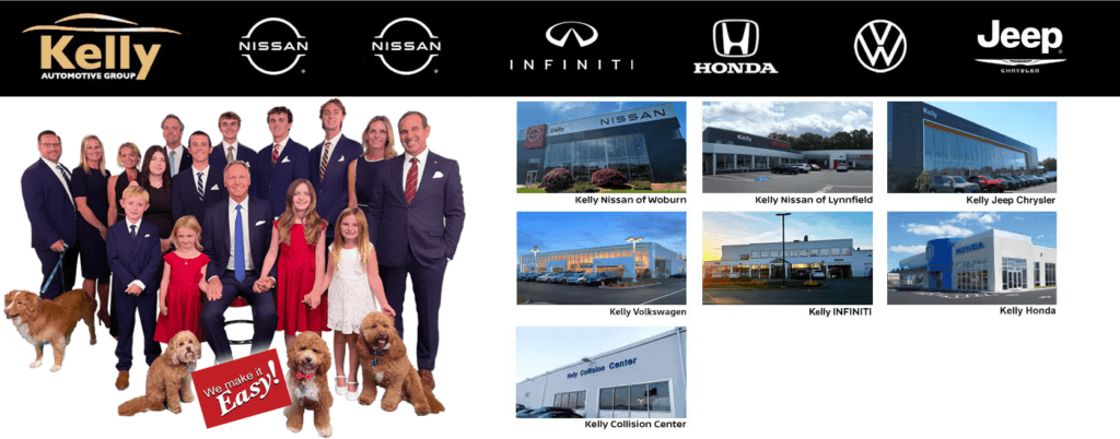 Get Directions To Our Kelly Auto Group MA Dealers | Kelly Dealer Near Me