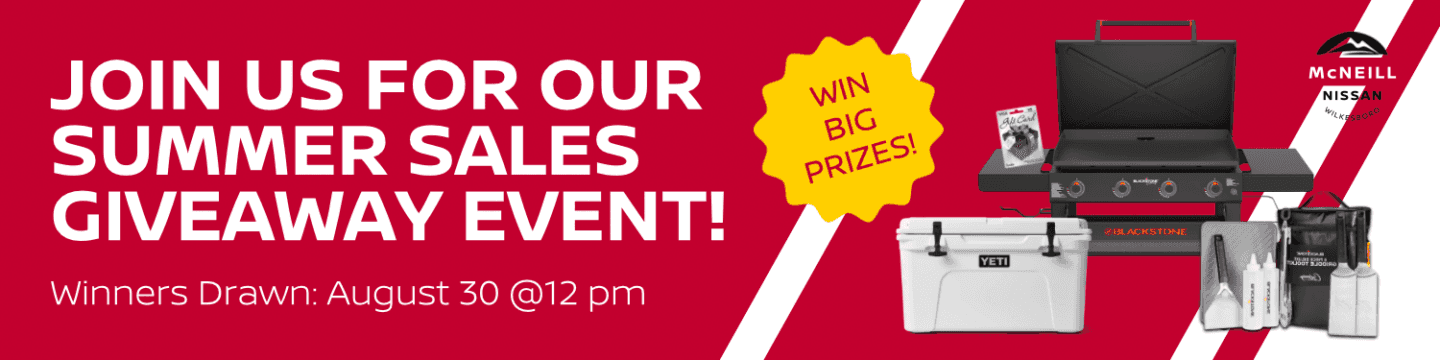 Summer Sales Giveaway 2024 | McNeill Nissan of Wilkesboro