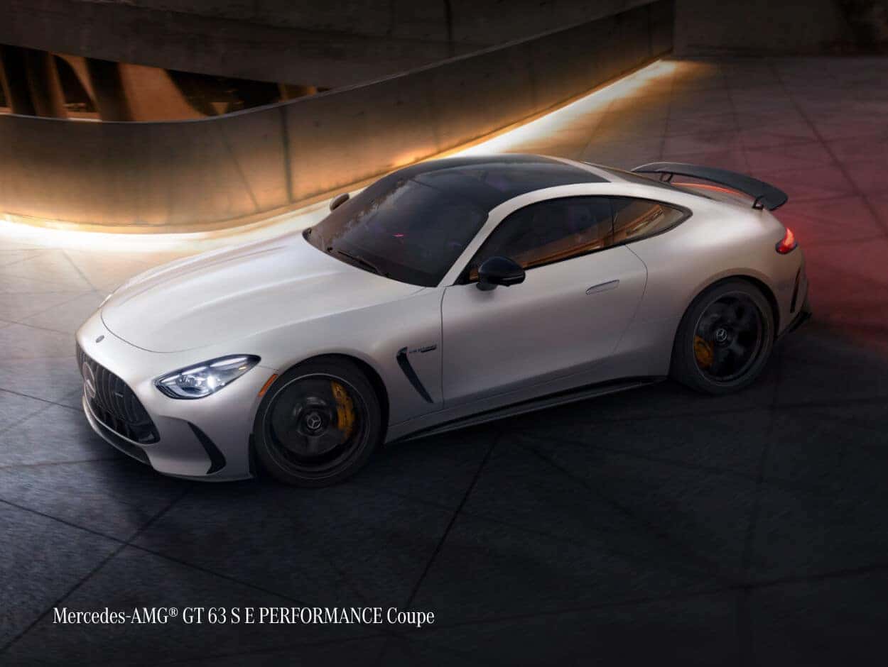 2025 Mercedes-AMG® GT 63 Overview: GT 63 Coupe, GT 63 S E PERFORMANCE, GT 63 PRO 4MATIC®+