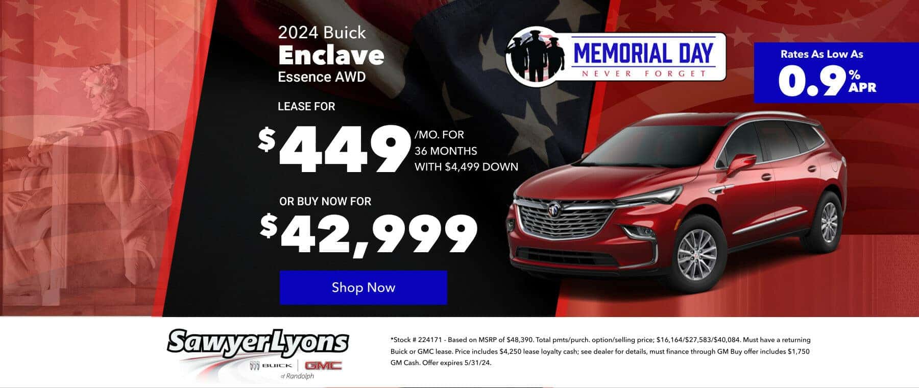 New & Used Vehicles in Randolph | Sawyer Lyons Buick GMC