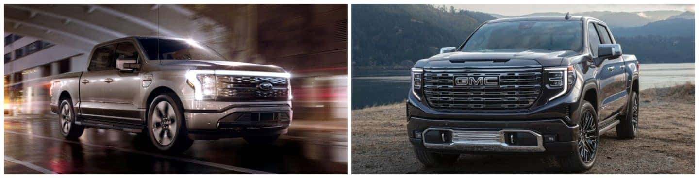 GMC Sierra 1500 Denali Ultimate Vs Ford F-150 Lightning Platinum, Which ...