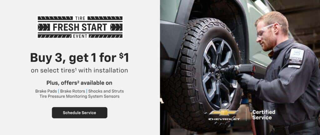 GM Fresh Start Tire Event | Spitzer Chevrolet Northfield