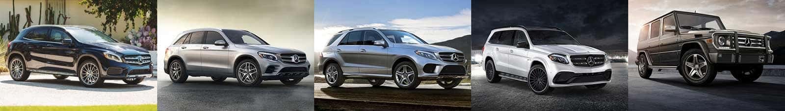 Mercedes-Benz SUV Comparison | Tom Masano, Inc., a Mercedes-Benz Dealer