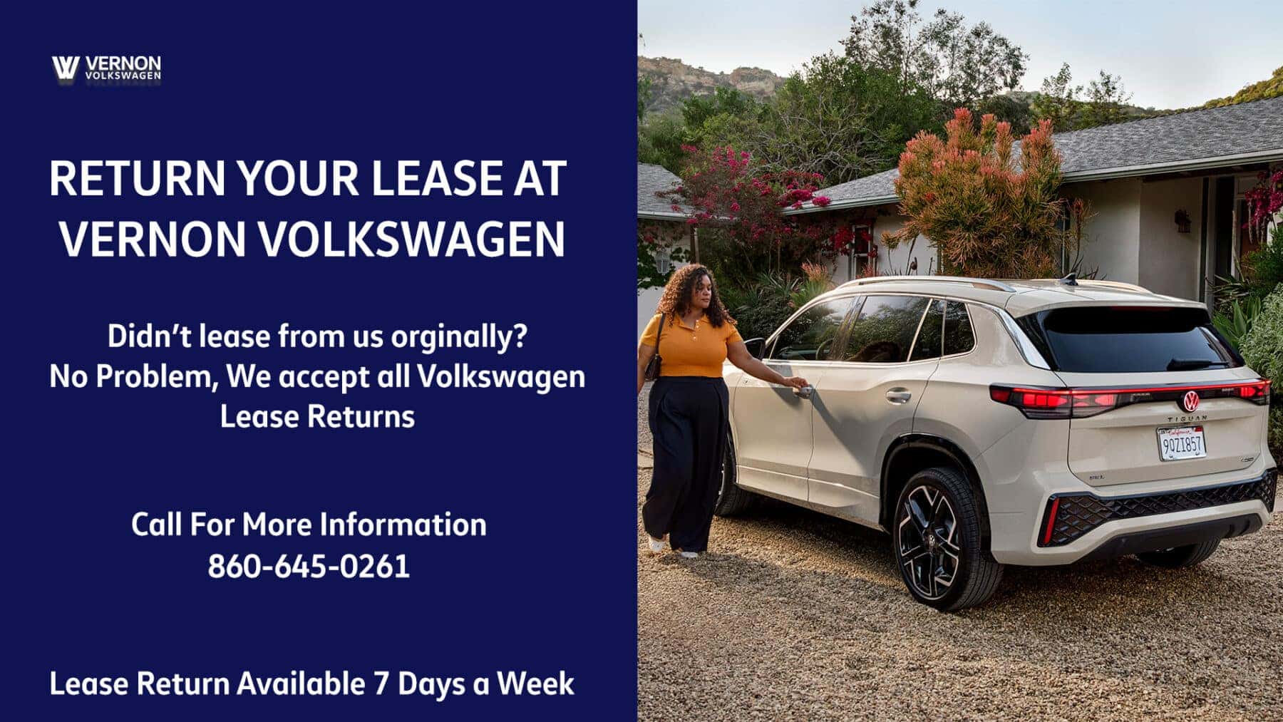 Lease Return Center | Vernon Volkswagen